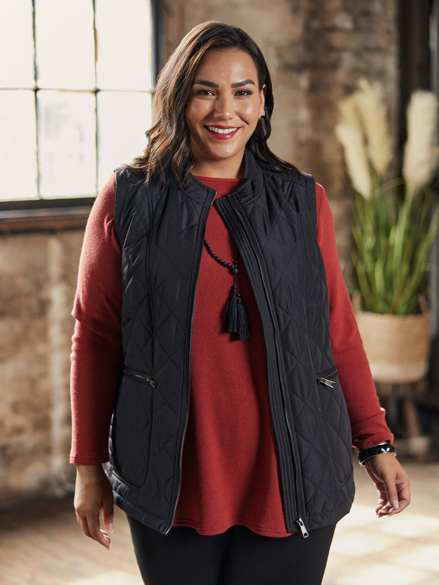 Buy Women's Plus Size Vests | Plus Size Clothing Australia | Swish ...