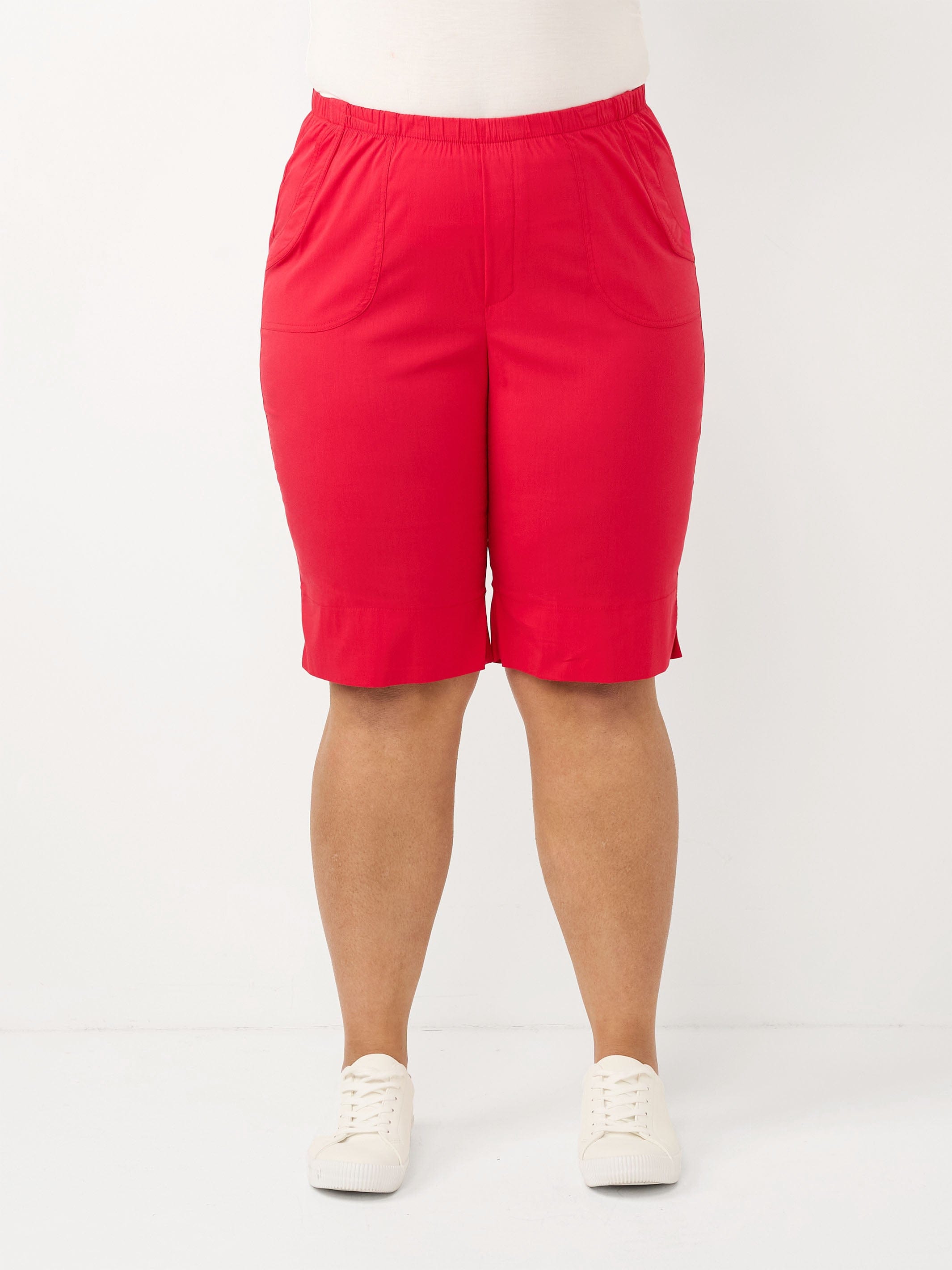 City Cotton Short - Red – Swish Fashion