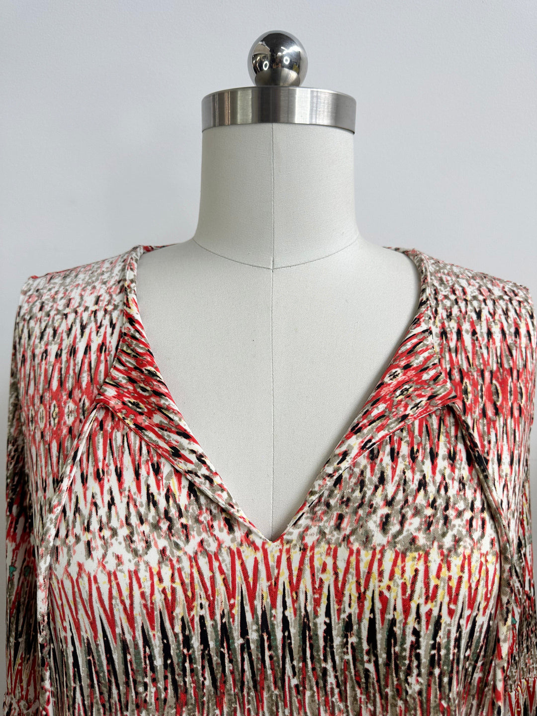 Buy Plus Size V-Neck Jersey Top - Boho Batik Online